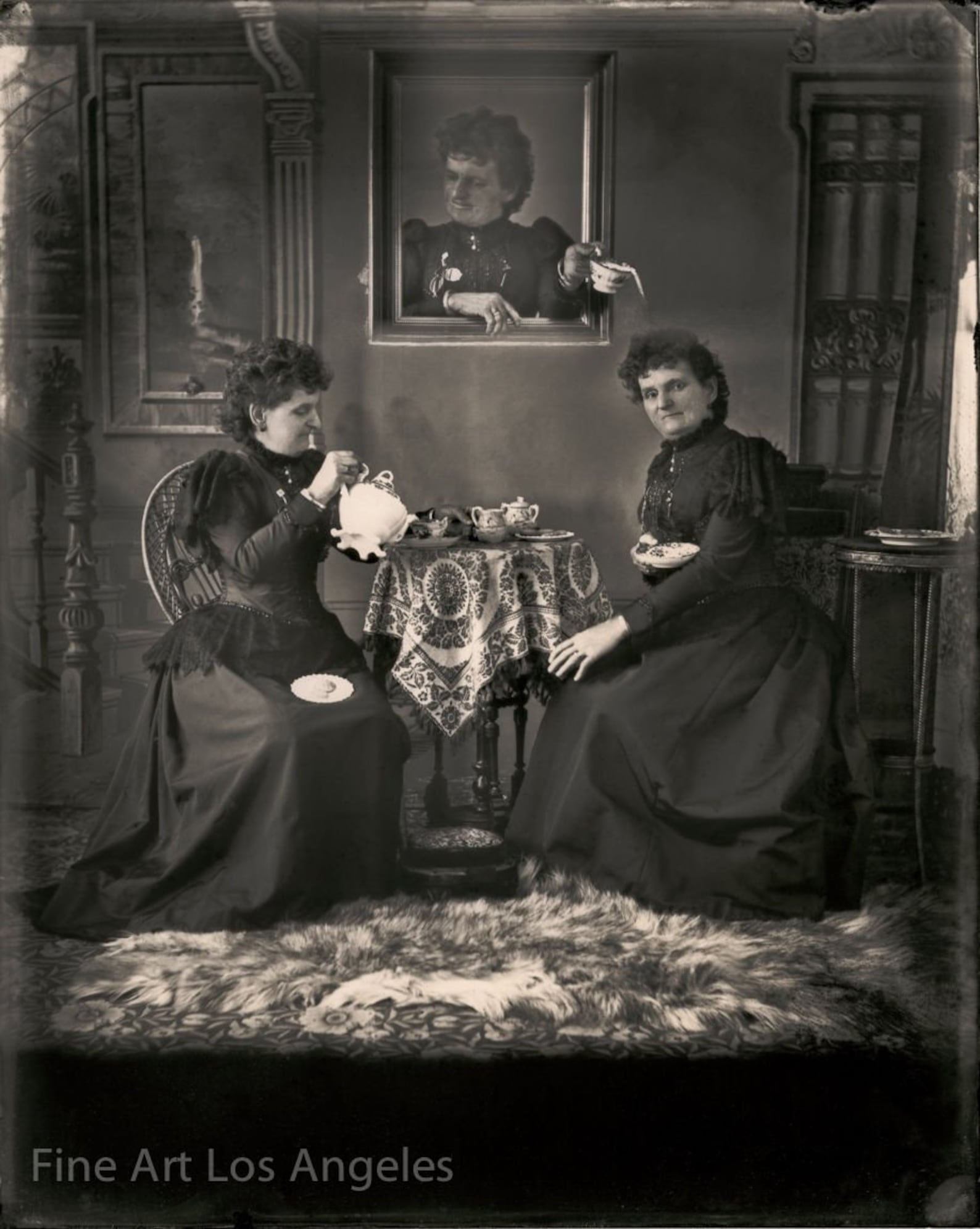 Hannah Maynard Photo Trick Photography Self Portrait 1893 - Etsy
