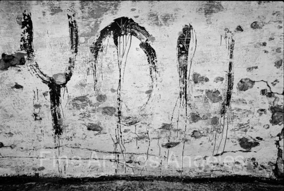 Neal White Photo Grafitti you on a Wall 1970s | Etsy