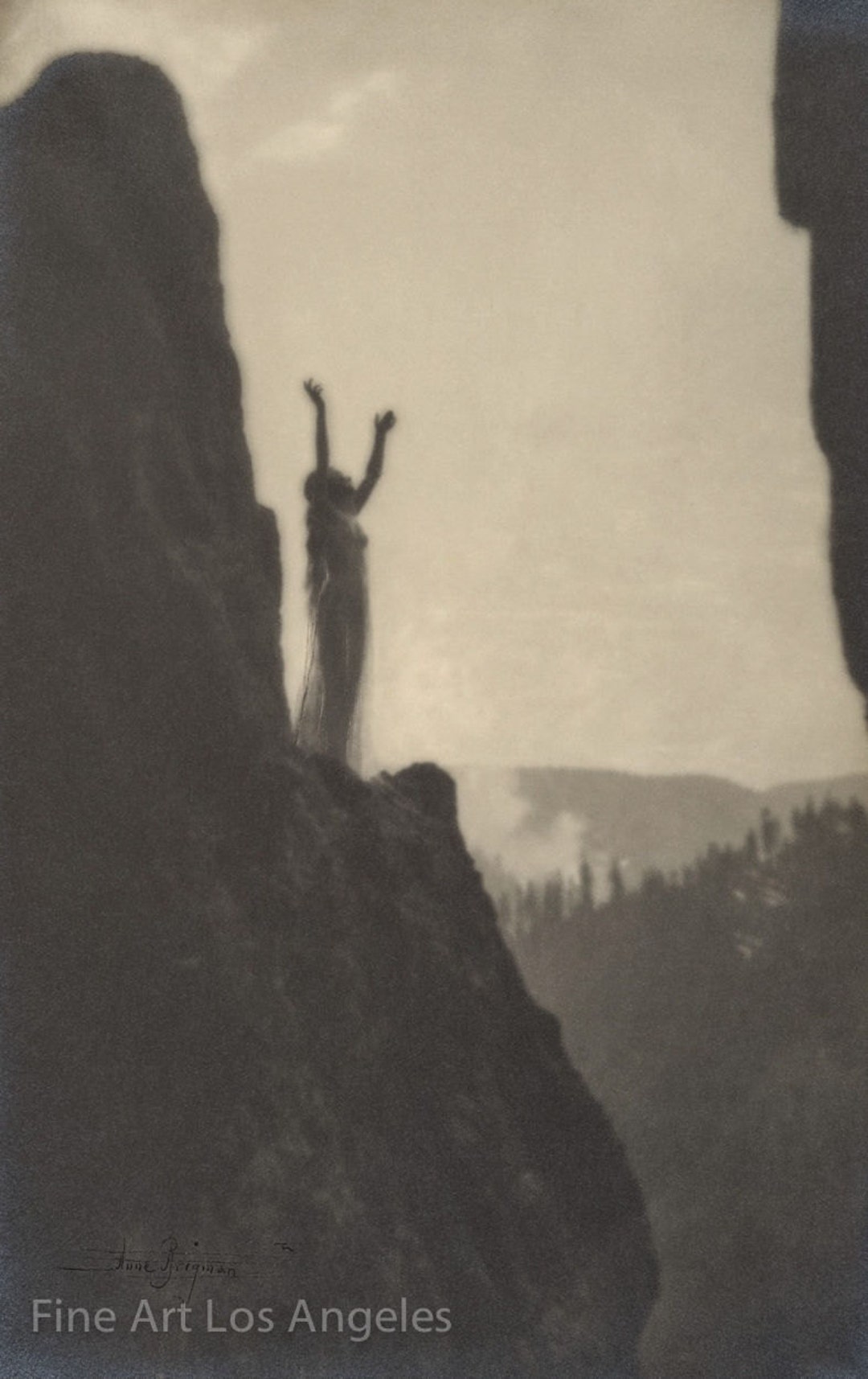 Anne Brigman Photo, "incantation" 1905 - Etsy