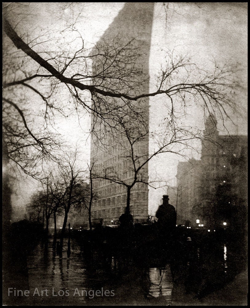 Edward Steichen Photo "the Flatiron Building" 1905 New York - Etsy
