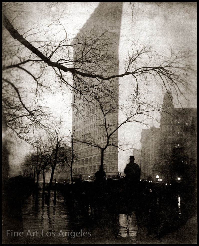 Edward Steichen Photo the Flatiron Building 1905 | Etsy