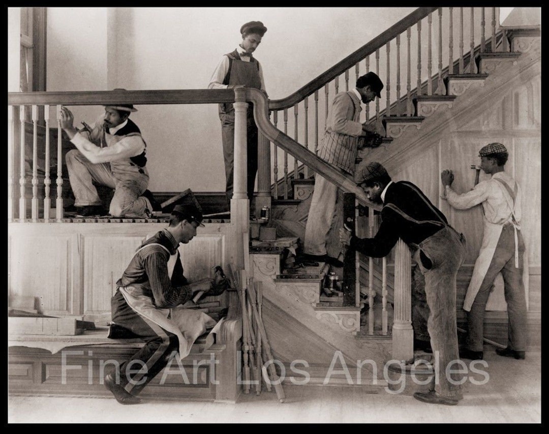 Frances Benjamin Johnston Photo, "students at Work" 1899 Hampton ...