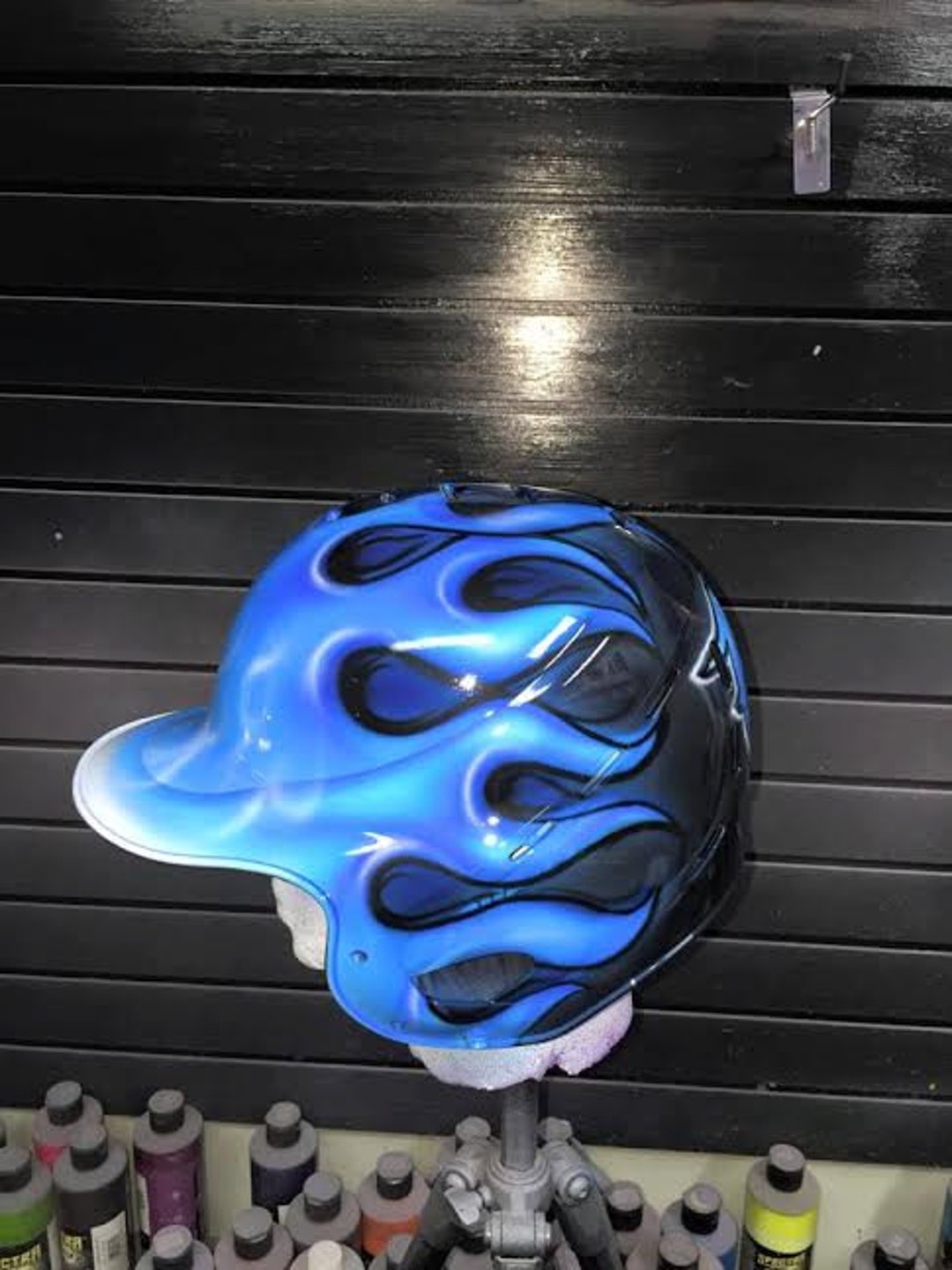 Airbrushed Softball Helmet. - Etsy