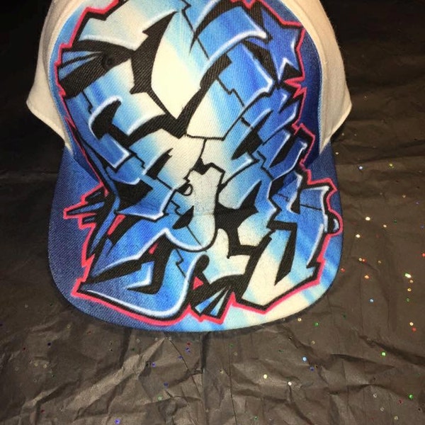 Graffiti Hat - Etsy