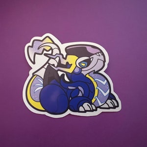 Chibi Miraidon and Koraidon 3" Stickers | Pokemon Scarlet & Violet ...