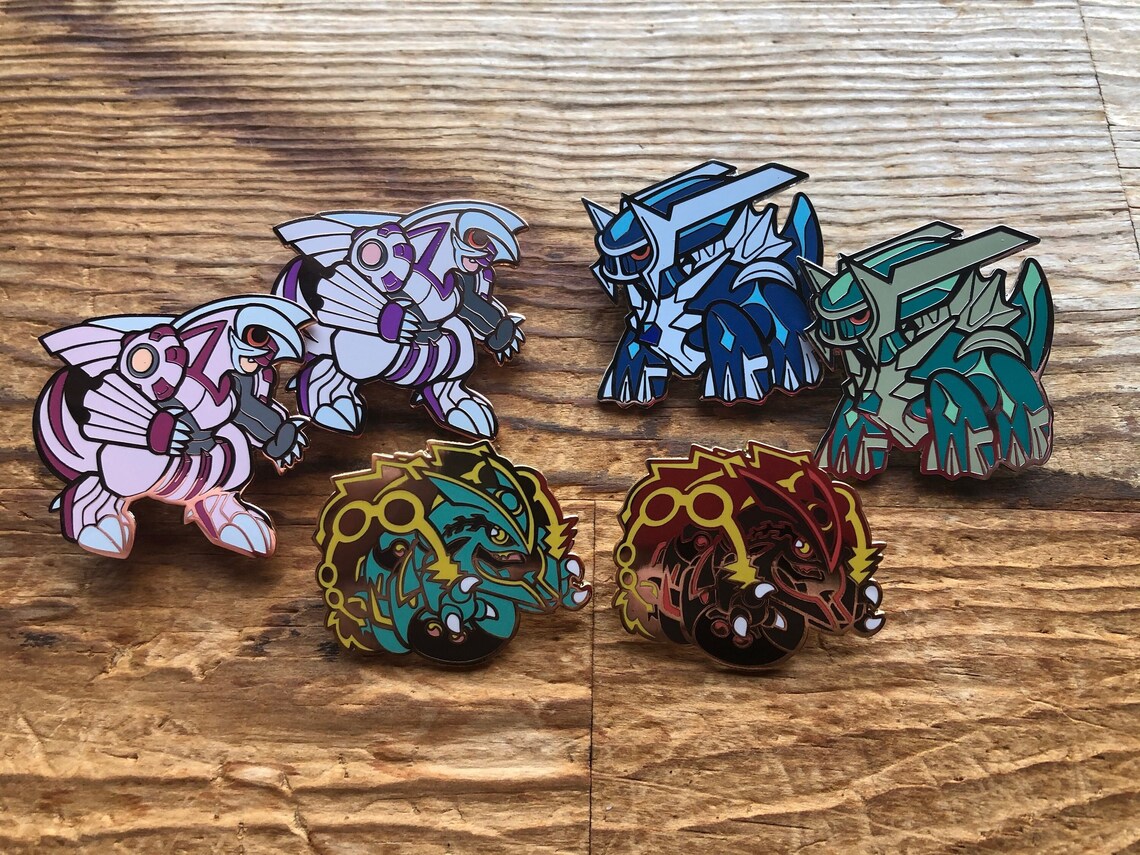 Pokemon Inspired Chibi Mega Rayquaza 1.5 Hard Enamel Pin - Etsy