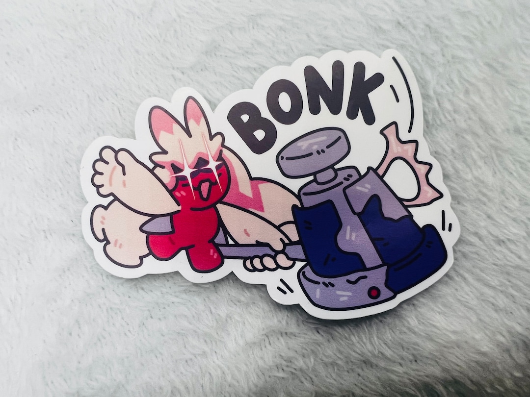 Tinkaton Bonk Pokemon Inspired 3" Glossy and Holographic Stickers ...