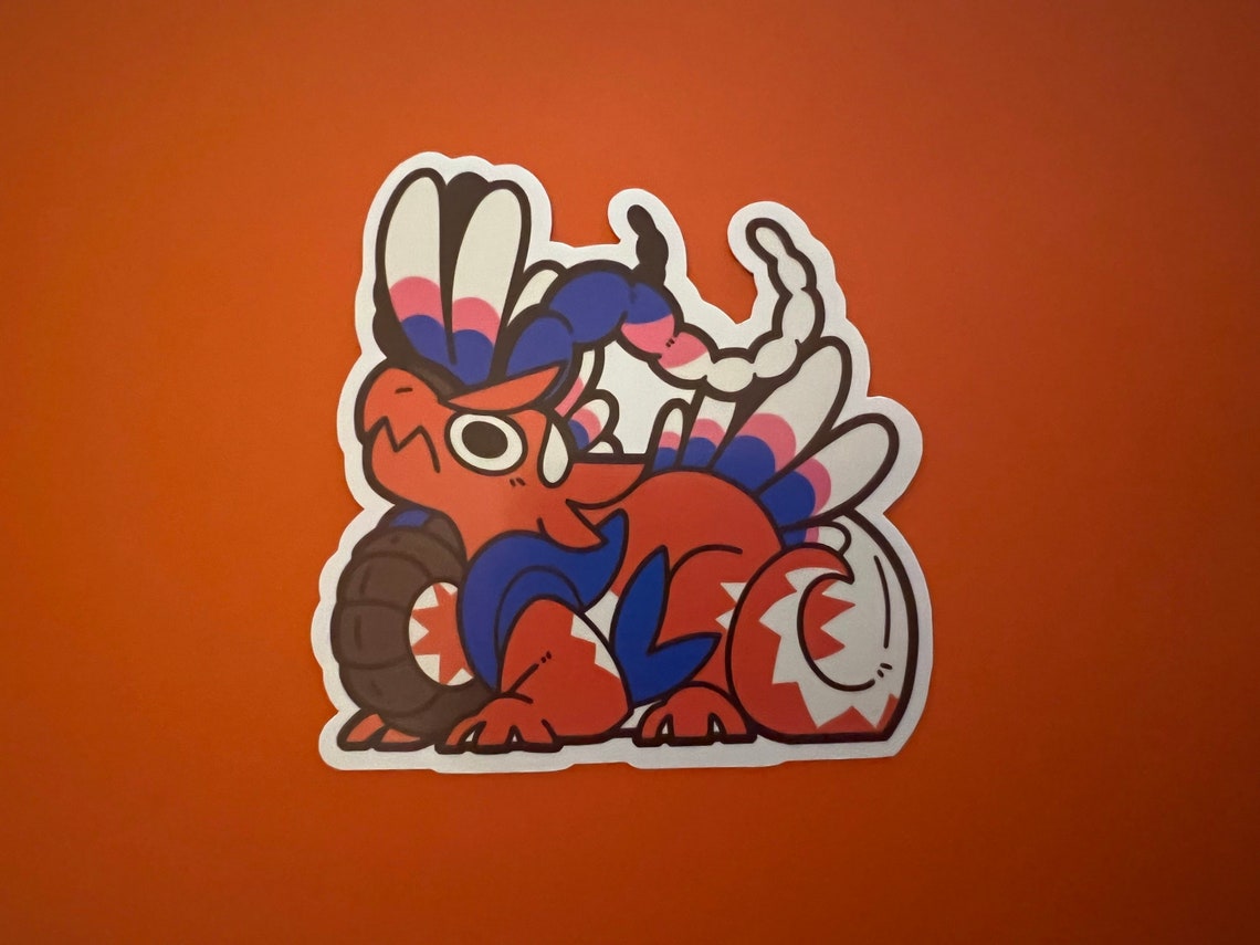 Chibi Miraidon and Koraidon 3 Stickers Pokemon Scarlet - Etsy