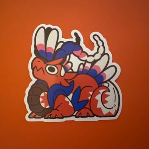 Chibi Miraidon and Koraidon 3" Stickers | Pokemon Scarlet & Violet ...