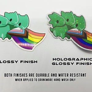 Sylveon Trans Flag Stickers | 3" Pokemon Inspired Glossy Sticker ...