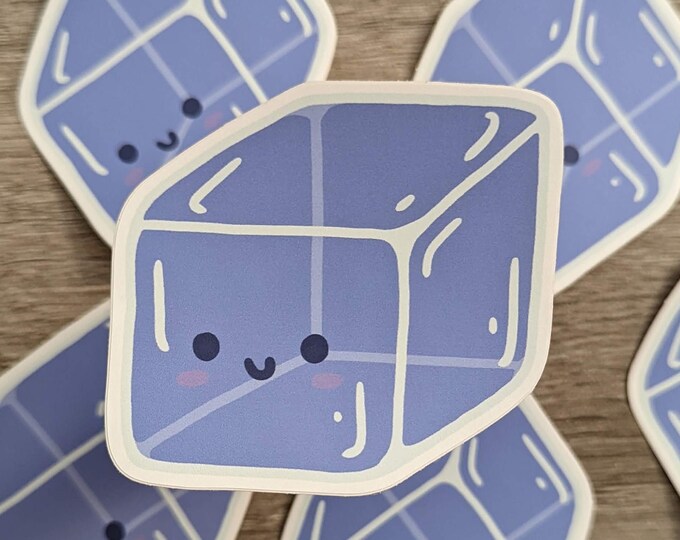 Ice Cube Die Cut Vinyl Sticker - Etsy