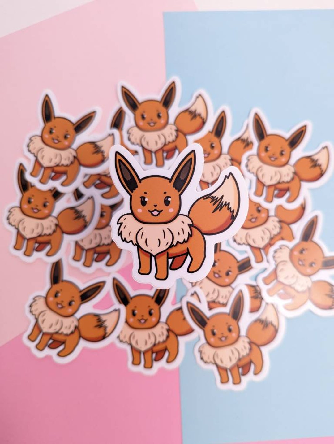 Eevee Vinyl Sticker Waterproof - Etsy