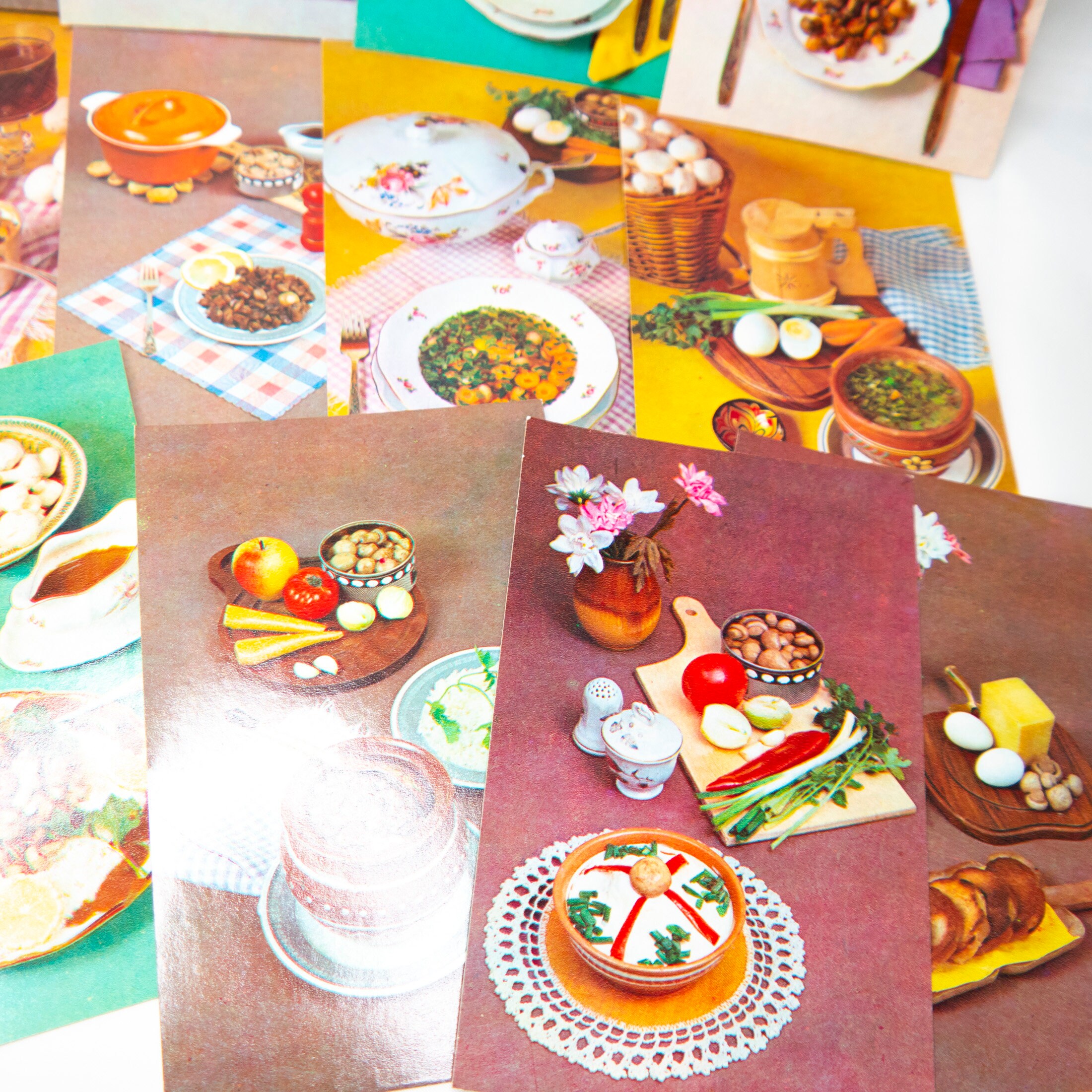 Soviet Cooking Card Book, Soviet Cooking Postcards, suggestions to ...