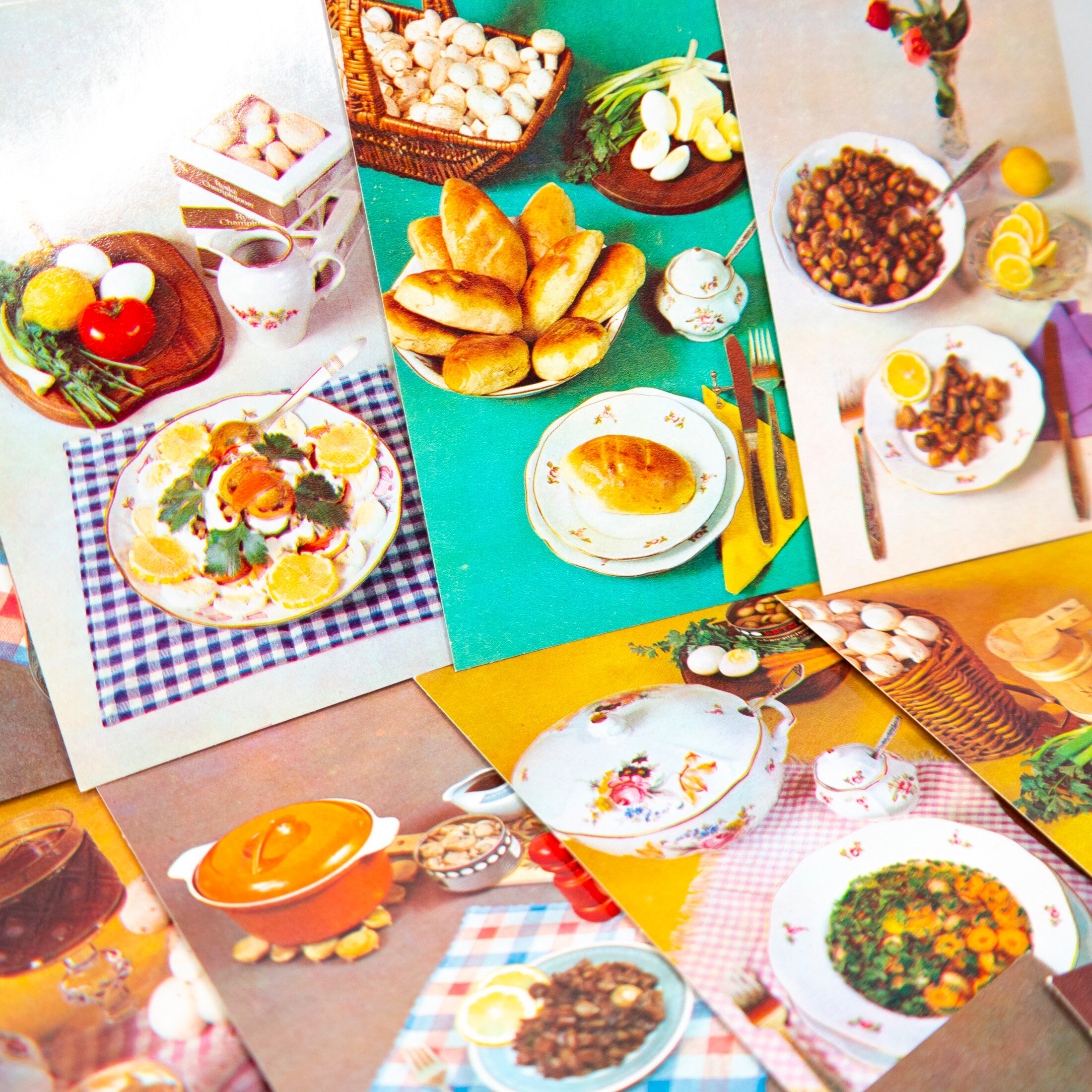 Soviet Cooking Card Book, Soviet Cooking Postcards, suggestions to ...