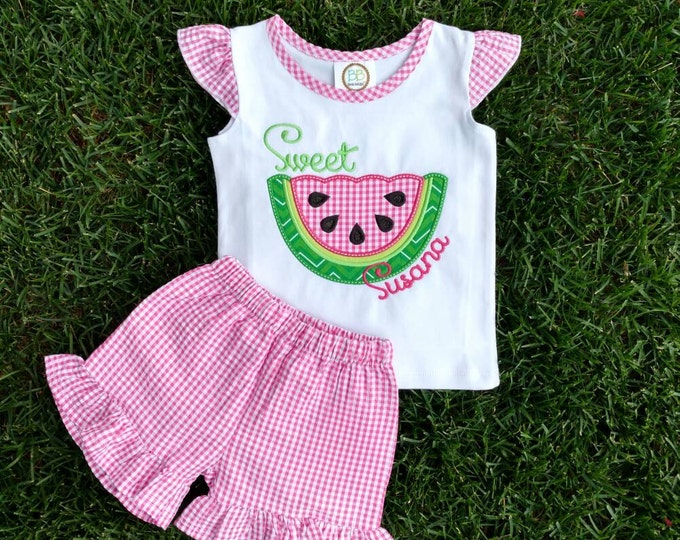 Watermelon Outfit Watermelon Birthday Watermelon Clothes Watermelon ...
