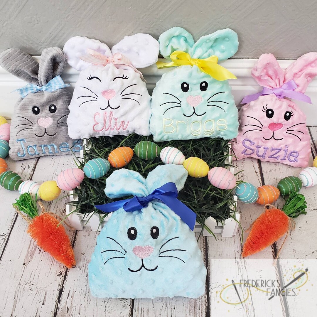 Easter Bunny Bag - Easter Gift - Easter Treat Bag - Kids Activity Bag ...