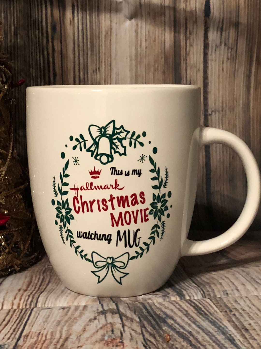 Hallmark Christmas Inspired Coffee Mug, 14 Oz Mug - Etsy