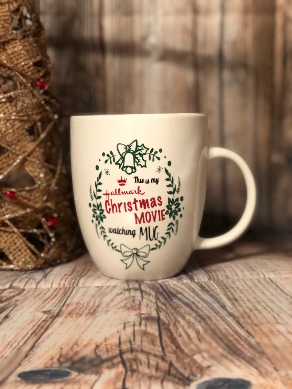 Hallmark Christmas Inspired Coffee Mug, 14 Oz Mug - Etsy