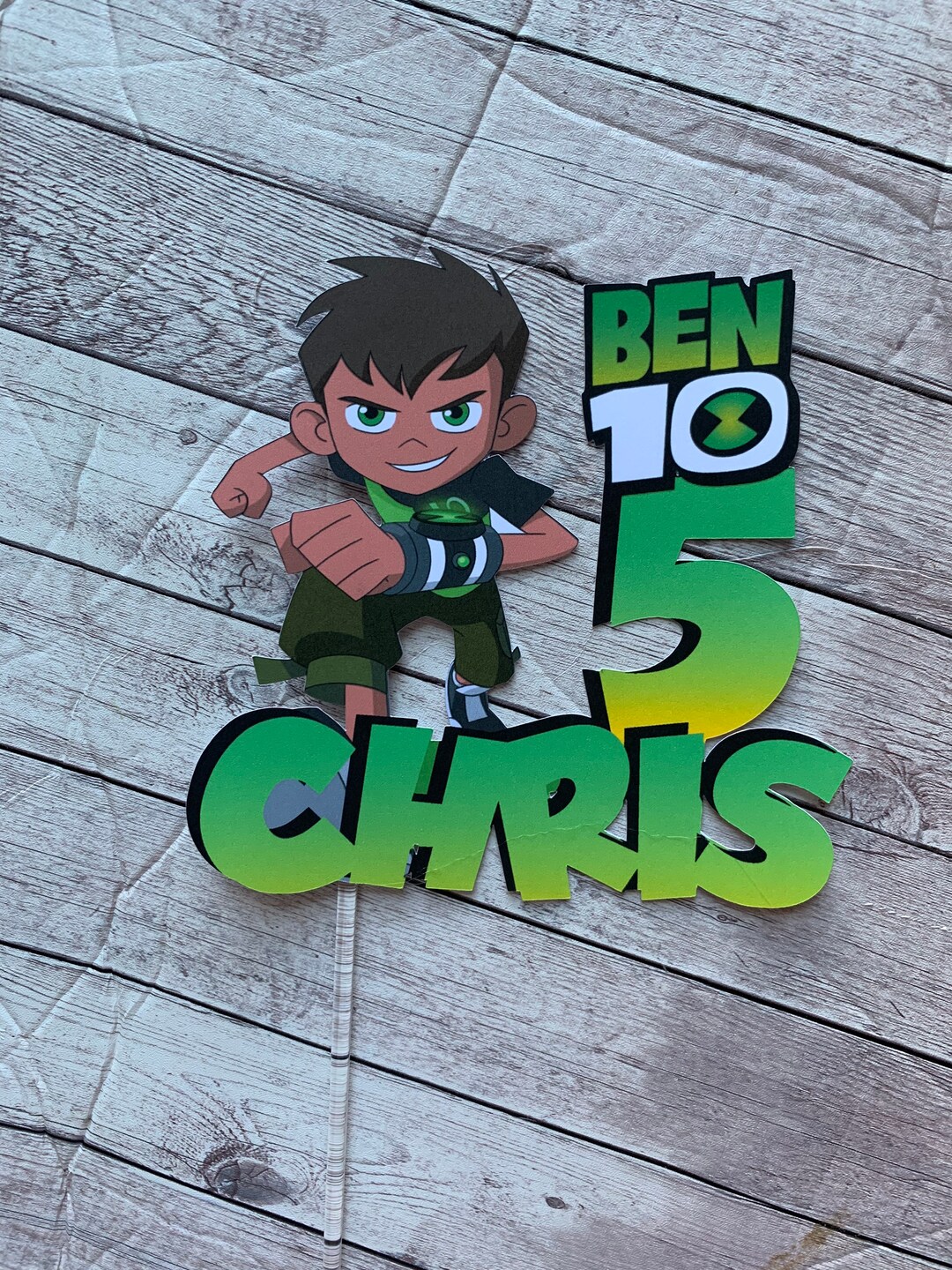 Ben 10 Cake Topper - Etsy