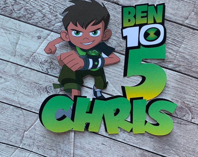 Ben 10 Cake Topper - Etsy
