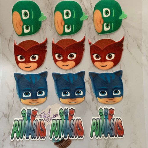 Pj Mask Cookies - Etsy