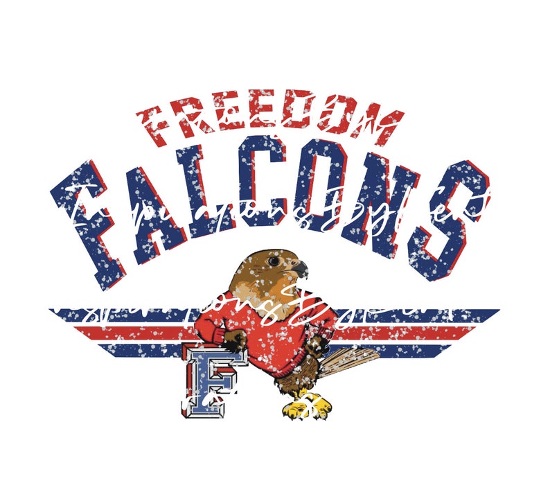 Freedom Falcons PNG Download File - Etsy