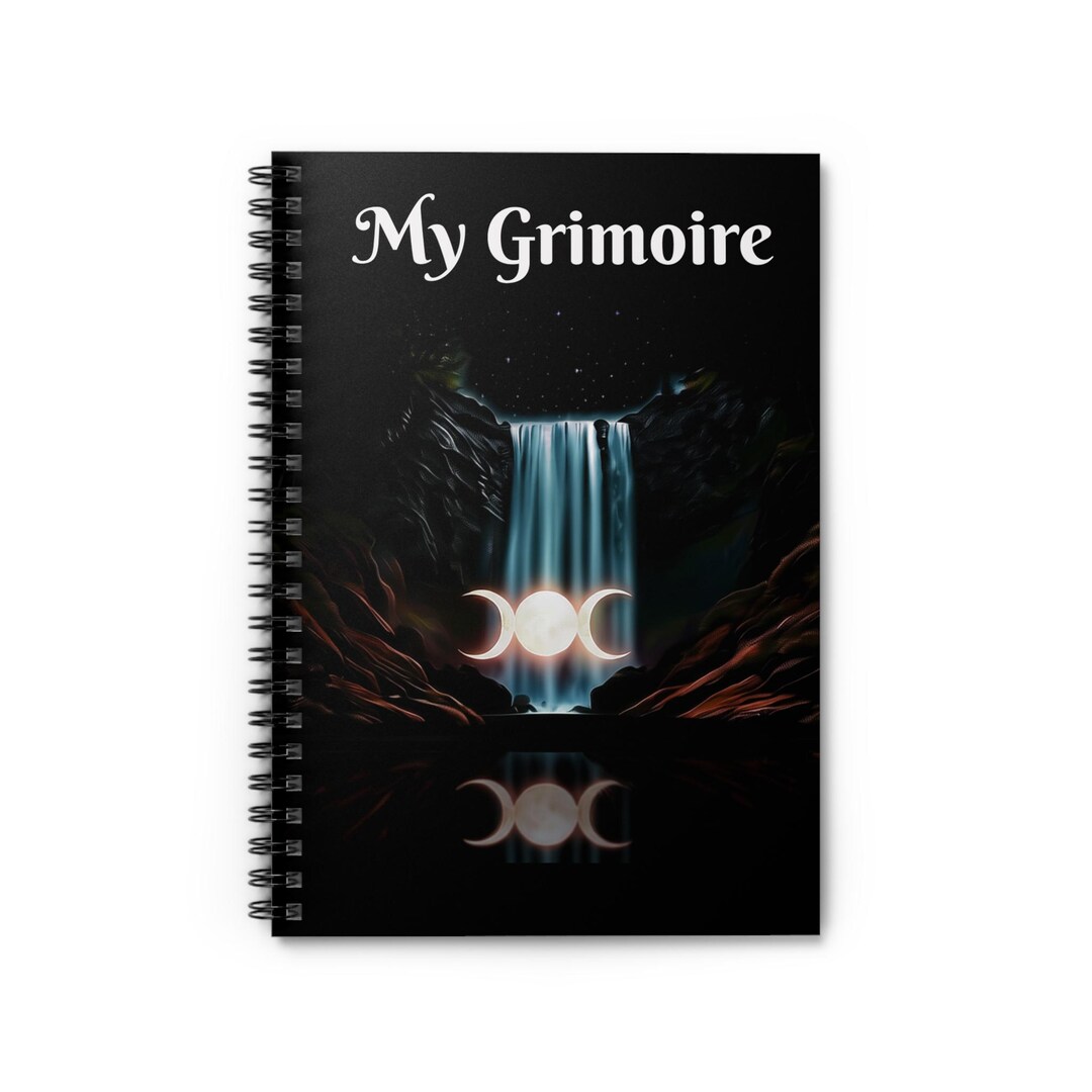 Witchcraft Journal, Spellbook, Grimoire - Ruled Line Notebook for ...