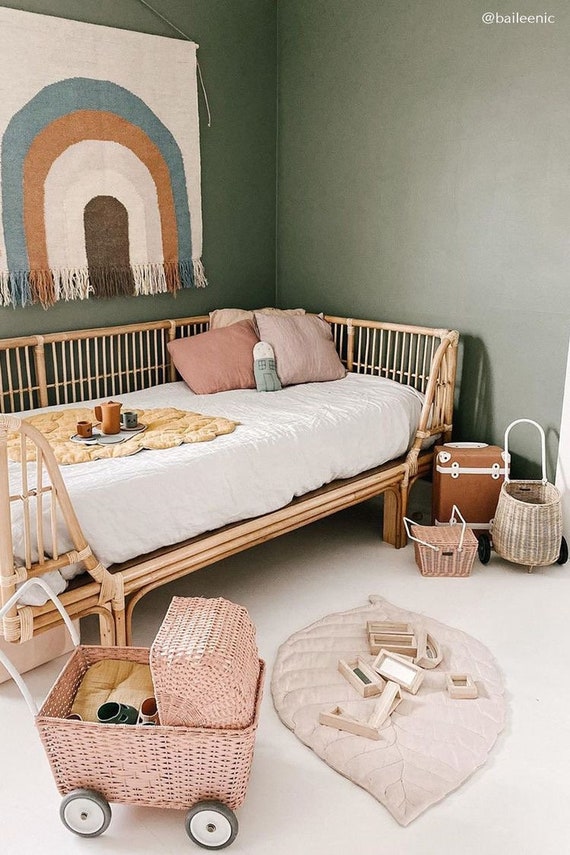 Pine Daybed One of a Kind Unique Wood Bohemian Furniture Day Bed Unique Statement Piece Etsy