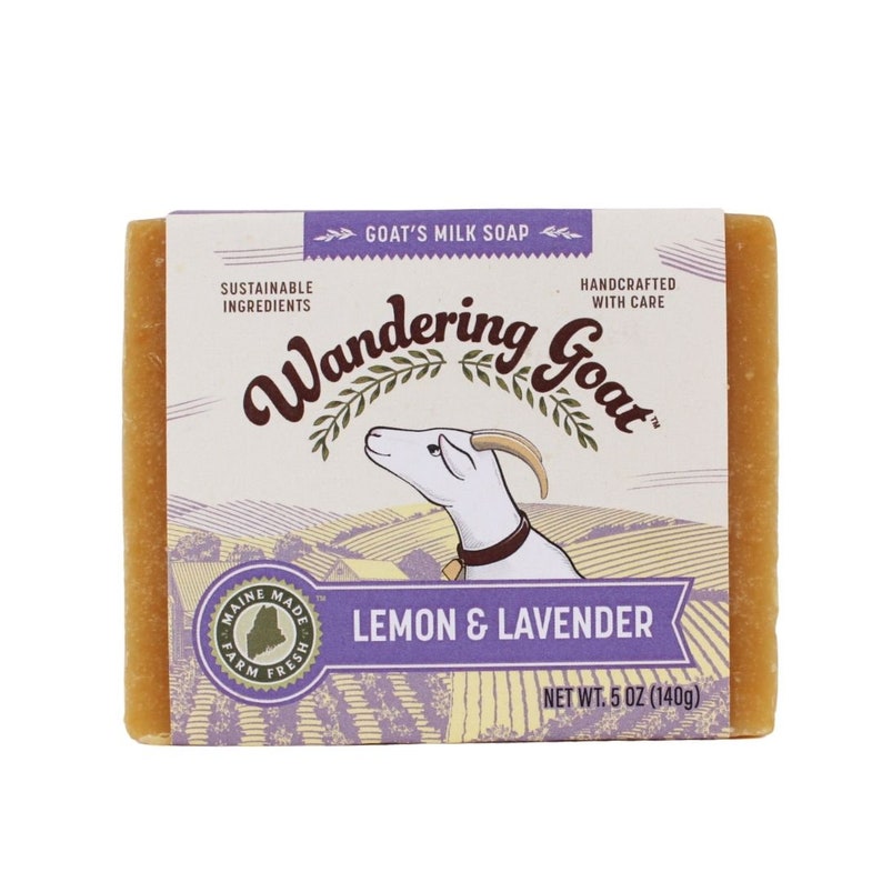 Lemon & Lavender Goat Milk Soap - Etsy