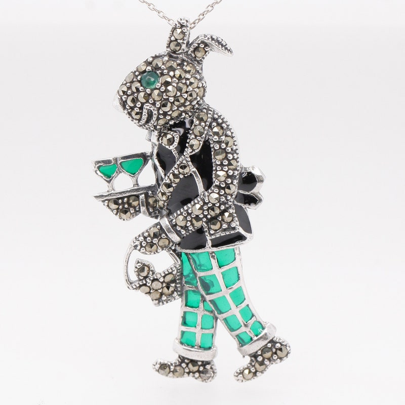 Rabbit Brooch - Etsy UK