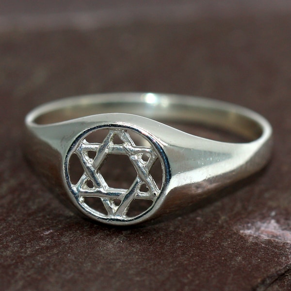 Star of David Ring - Etsy