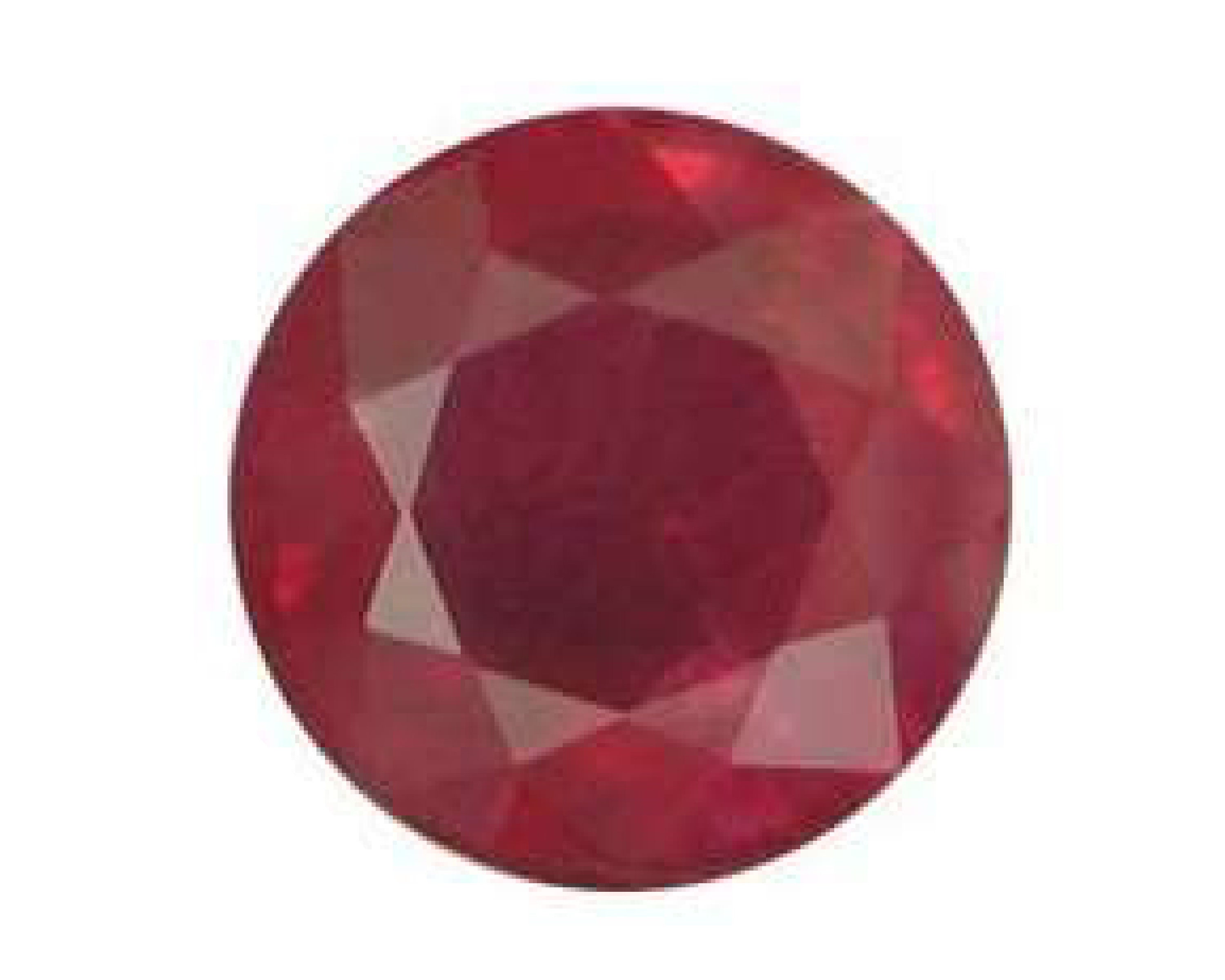BJC® Loose Round Brilliant Cut Ruby Stones Amazing Deep Red - Etsy UK