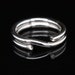 8mm 925 Solid Sterling Silver Split Rings Ring for Fitting - Etsy