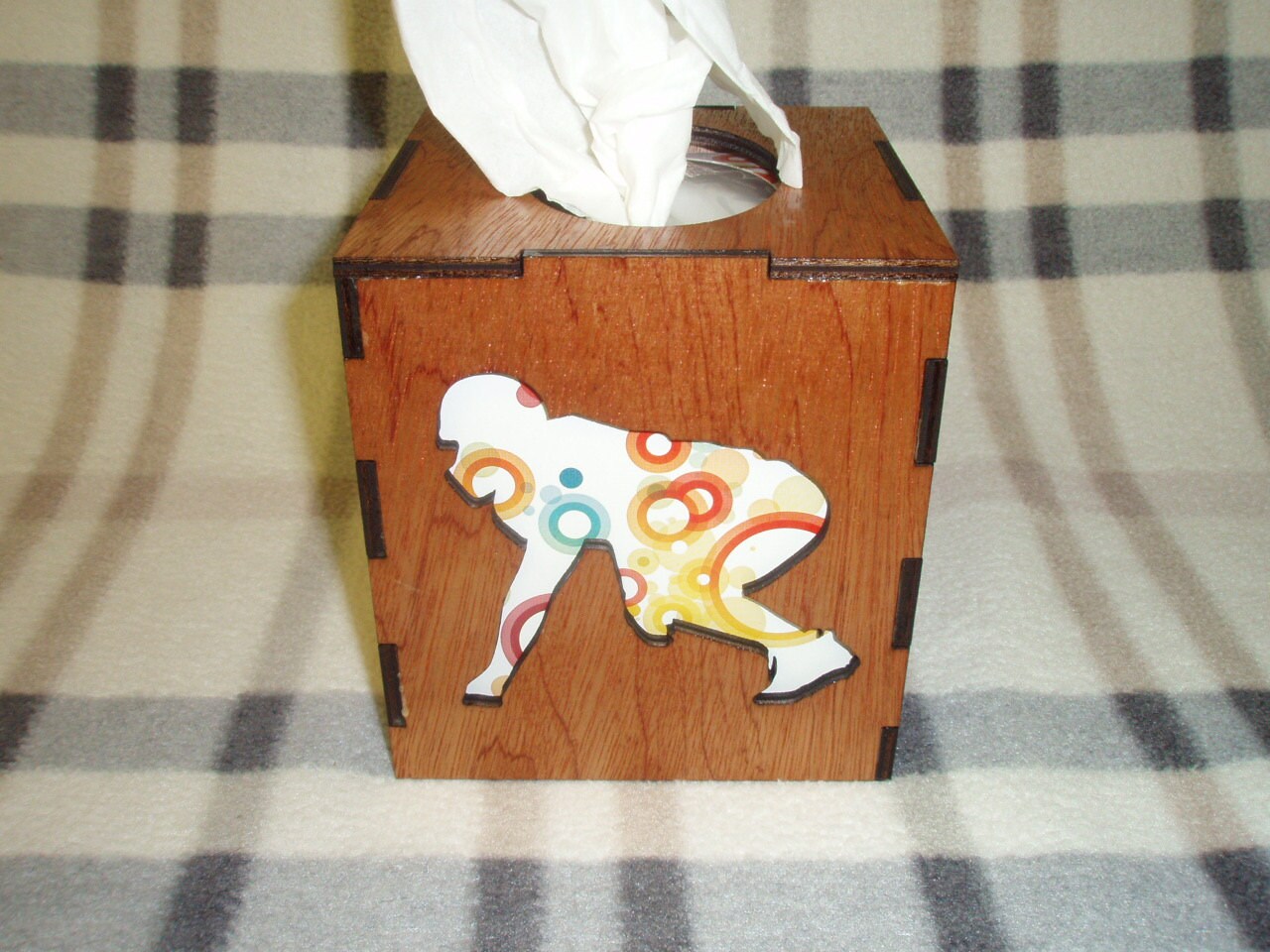 Laser-cut Tissue Box Cover Oakland Raiders Football Theme - Etsy