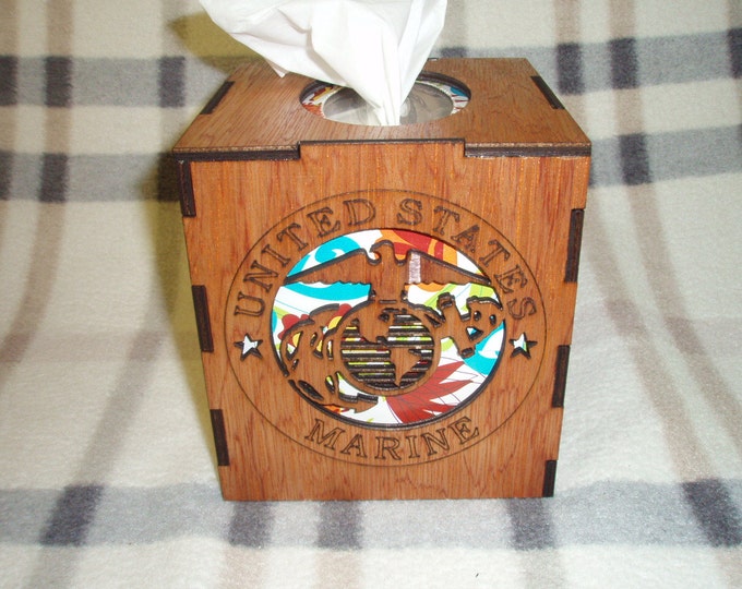 US Military Tissue Box - Etsy