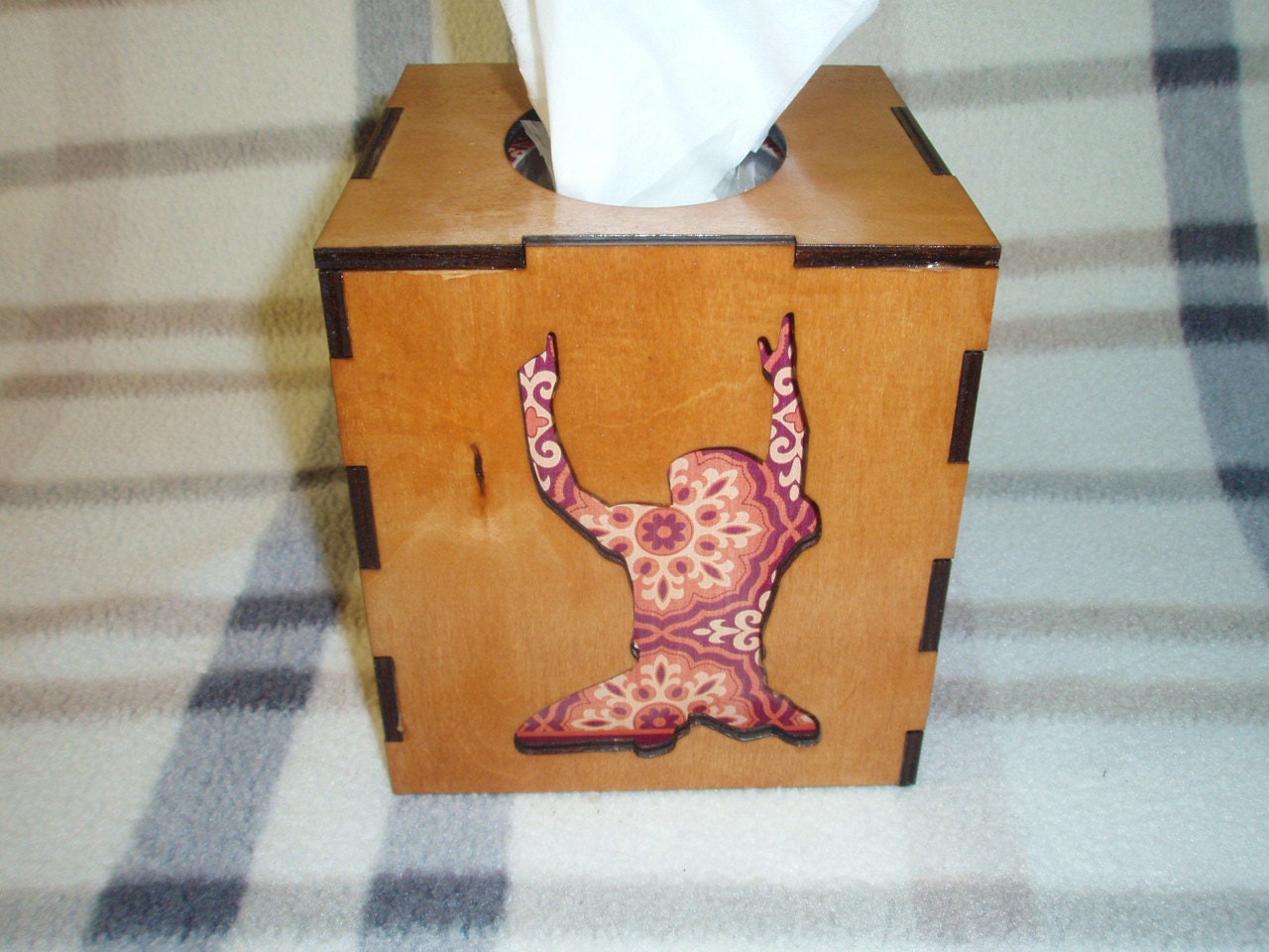 Laser-cut Tissue Box Cover University of Florida Gators Football Theme ...