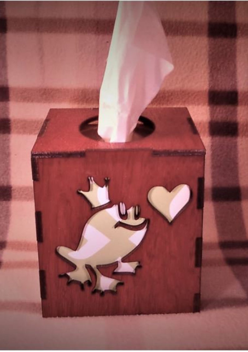 Laser Cut Tissue Box Ideas