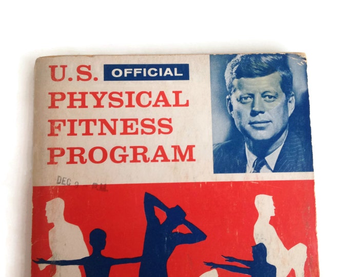 JFK US Physical Fitness Program Booklet 1960's - Etsy