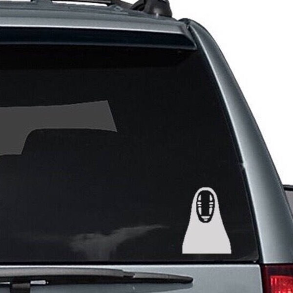 No Face Spirited Away Car Decal - Etsy
