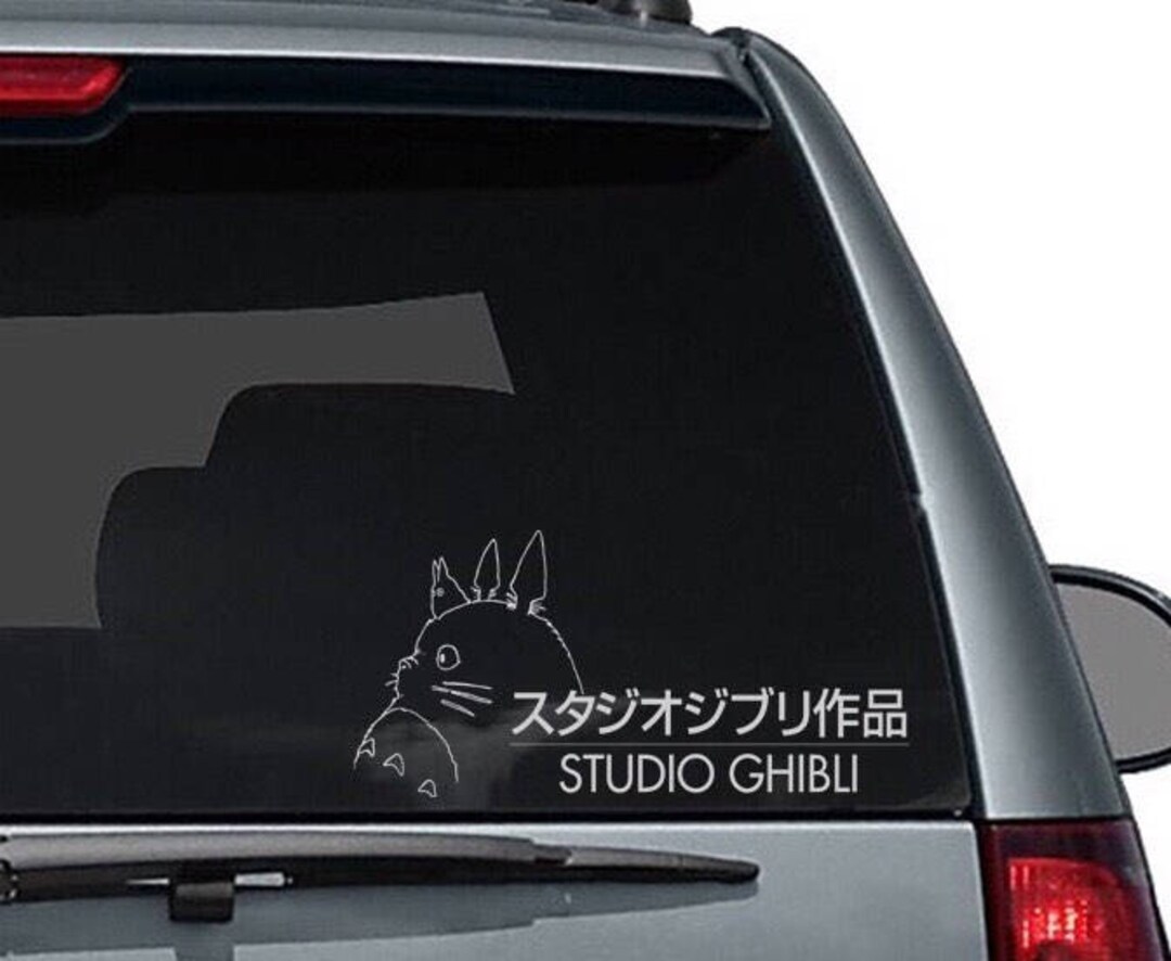 Studio Ghibli Logo Totoro Vinyl Decal Sticker for Car or Other ...