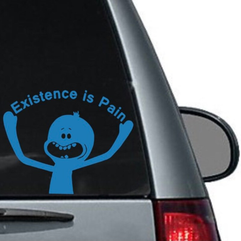 Mr Meeseeks Decal - Etsy