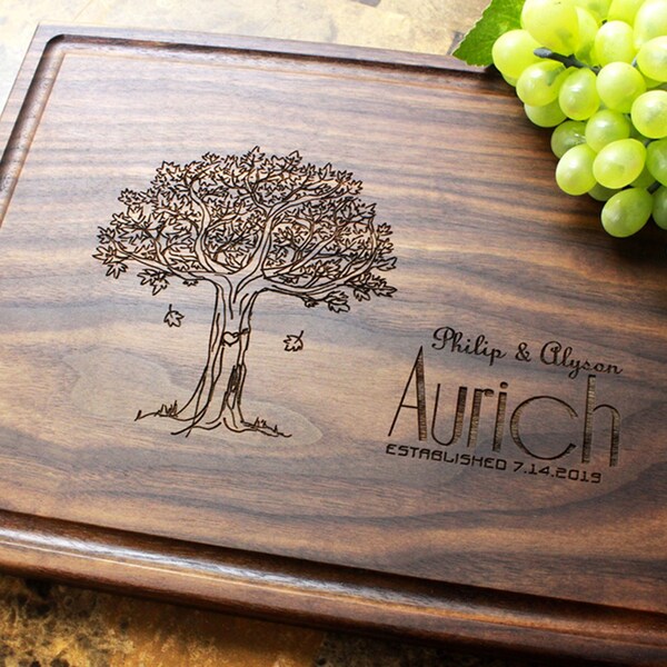 Tree Cutting Board - Etsy