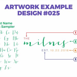 Handmade Cutting Board Personalized Minimalist Script Design | Etsy