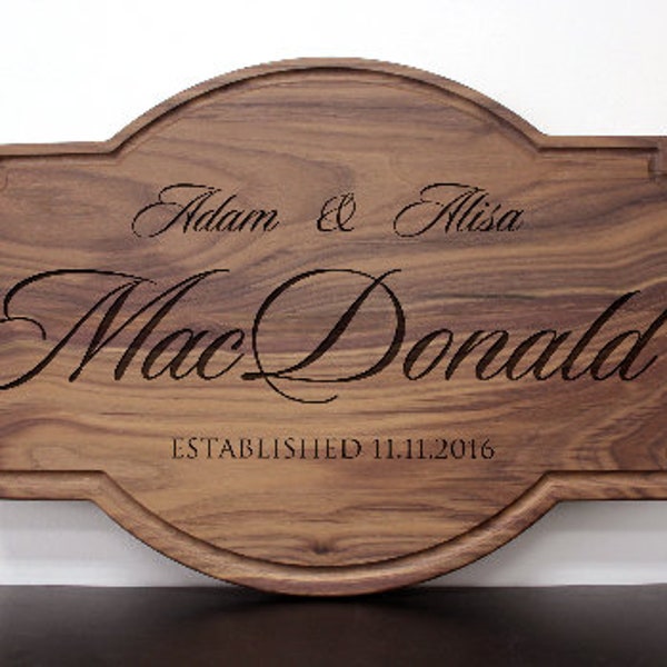 Natural Wood Sign - Etsy