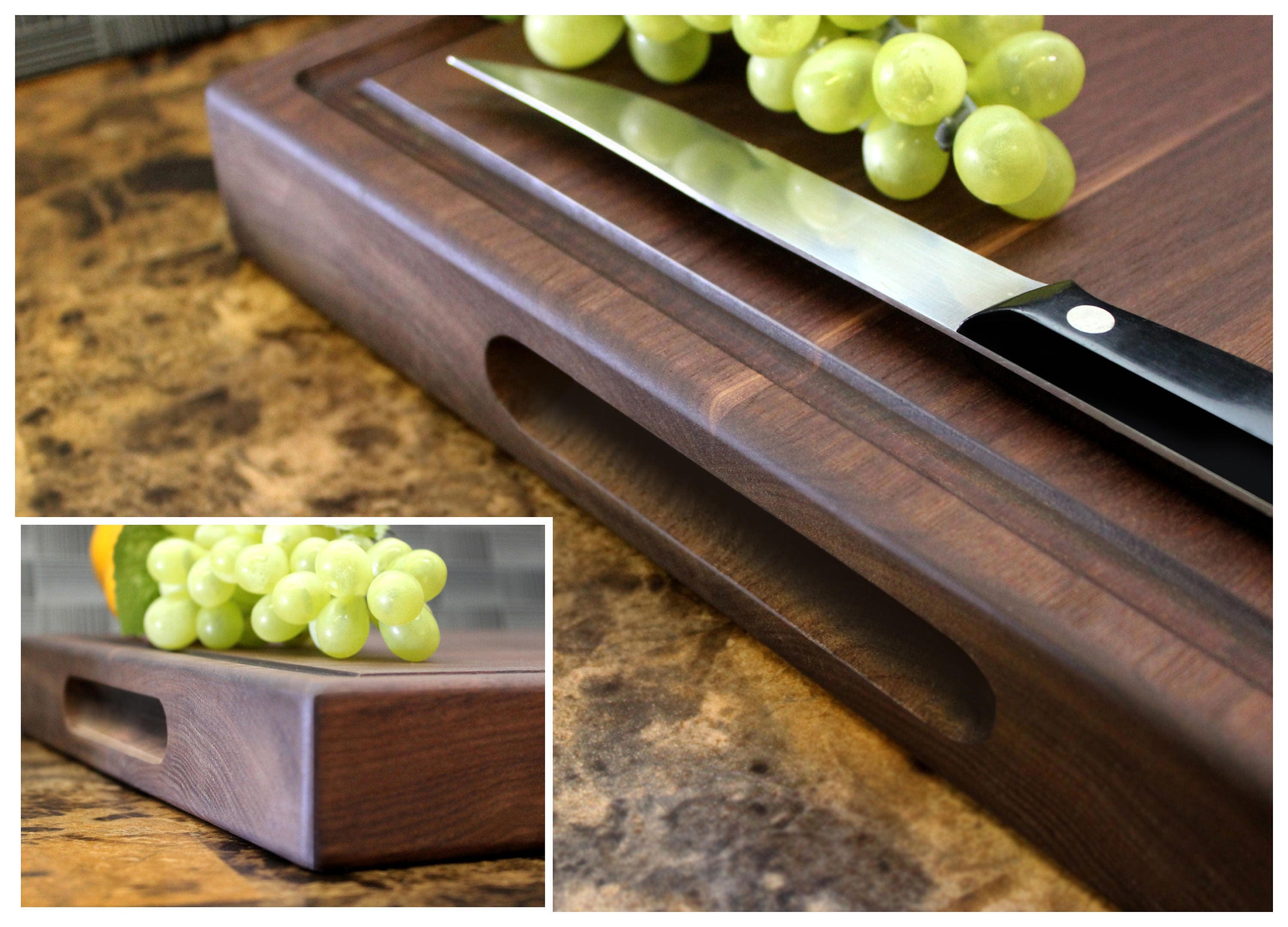 Handmade Chopping Block Personalized Rustic Quote Design - Etsy