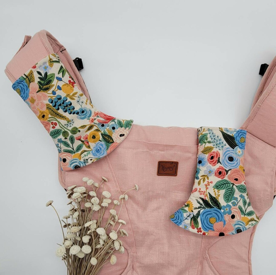 Rifle Paper, Garden Party Canvas Drool Pads, Lined in Organic ...