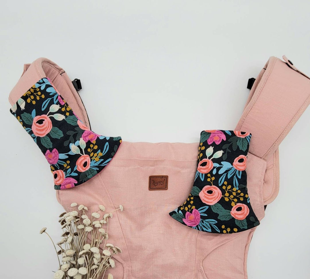 Rifle Paper Co Rosa Drool Pads, Lined in Organic Waterproof PUL ...