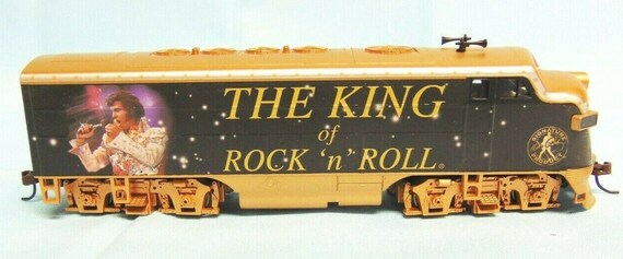 Elvis Hawthorne Village Bachmann KING OF ROCK Roll Train New in the Box ...