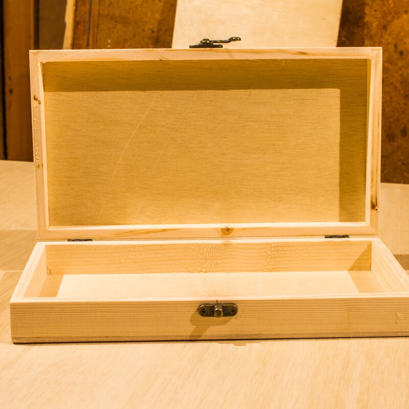 Unfinished Wood Box - Etsy