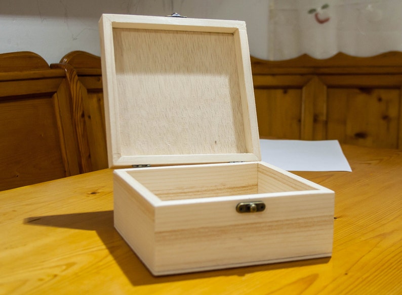 Very Small Box Small Treasure Chest Box-jewelry Box-handmade-ring Box ...